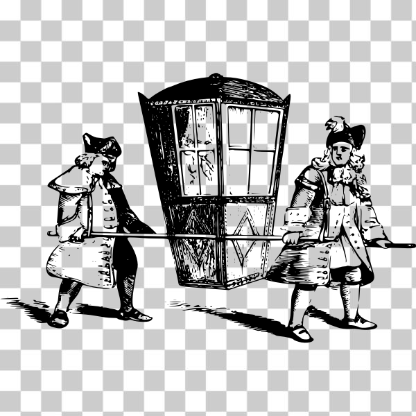 Free: SVG Sedan chair - nohat.cc