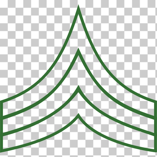 Free: SVG Sergeant insignia vector - nohat.cc