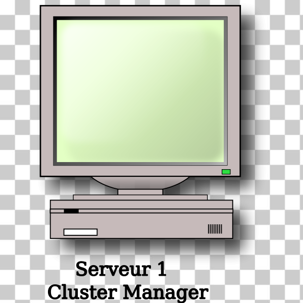 Free: SVG Server with screen vector image - nohat.cc