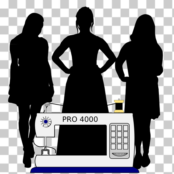 Free: SVG Sewing machine and ladies - nohat.cc