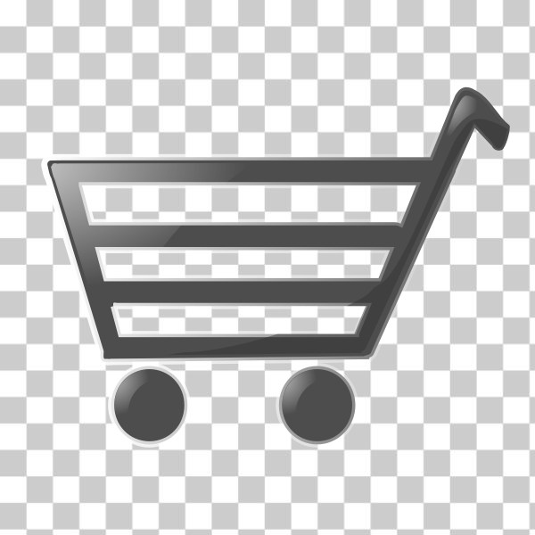 Free: SVG Shopping cart sign vector drawing - nohat.cc