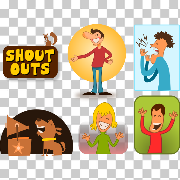 Free: SVG Shout Outs - nohat.cc