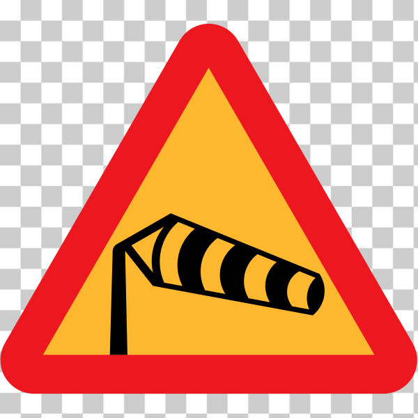 Free: SVG Side winds vector traffic sign - nohat.cc
