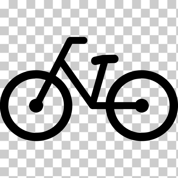 Free: SVG Simple bicycle pictogram vector clip art - nohat.cc