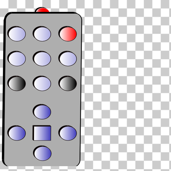Free: SVG Simple remote control - nohat.cc