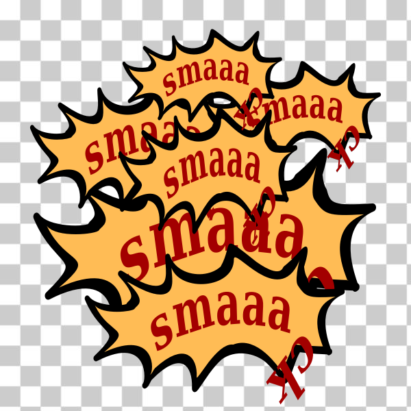 Free: SVG Smack bubble - nohat.cc