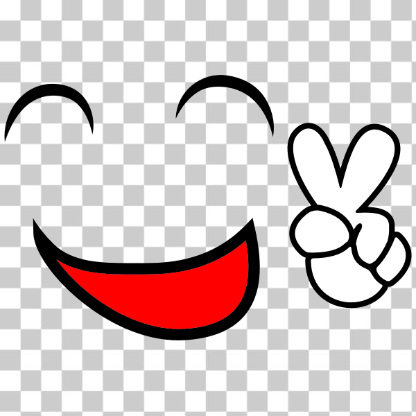 Free: SVG Smiley face and peace sign - nohat.cc