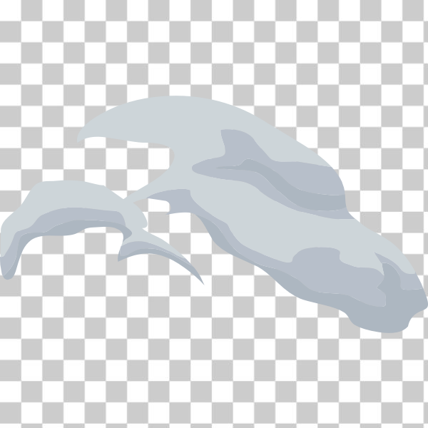 Free: SVG Snow cap vector image - nohat.cc