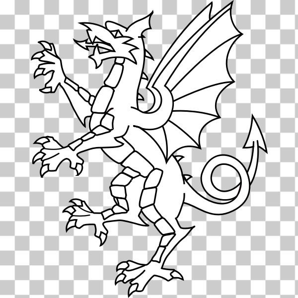 Free: SVG Somerset dragon - nohat.cc