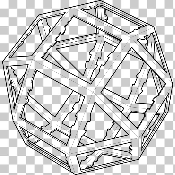 Free: SVG Spike Star Frame - nohat.cc