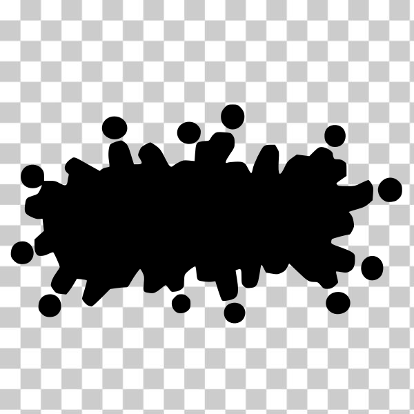 Free: SVG splash with drip drops - nohat.cc