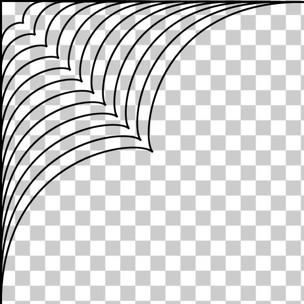 Free: SVG Square corner pattern - nohat.cc