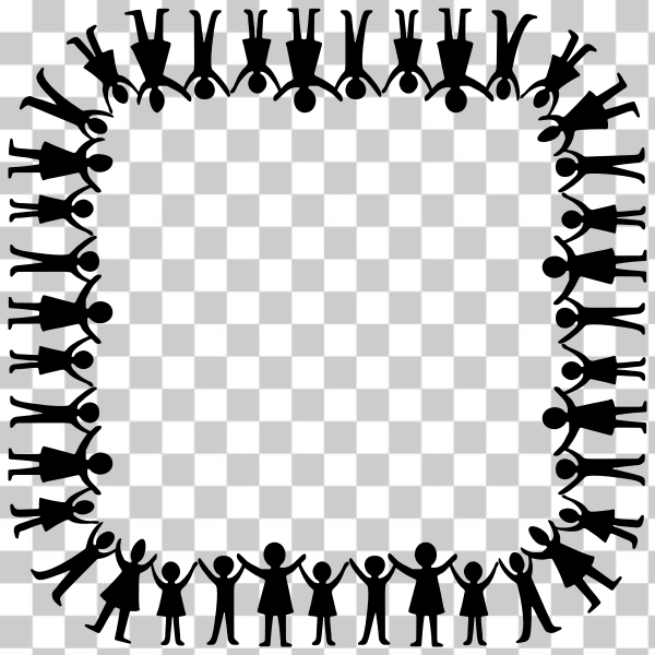 Free: SVG Square kids frame - nohat.cc