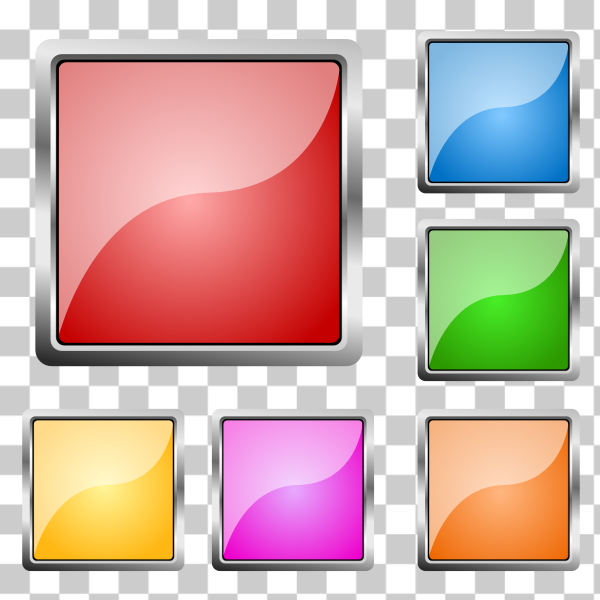 Free: SVG Square steel buttons - nohat.cc
