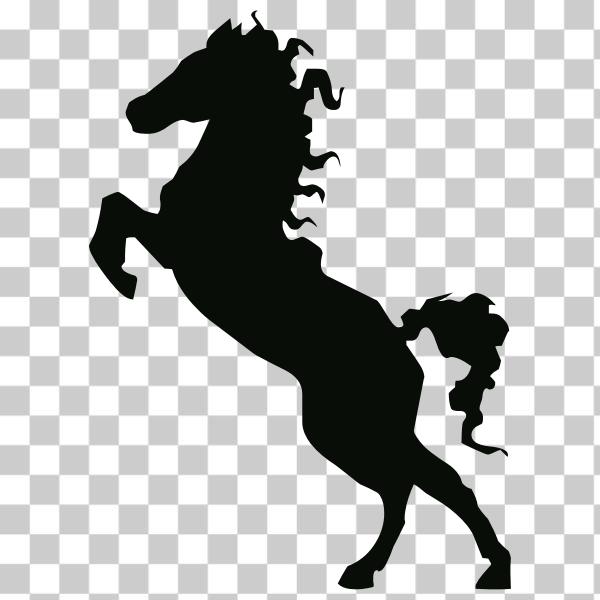Free: SVG Stallion silhouette - nohat.cc