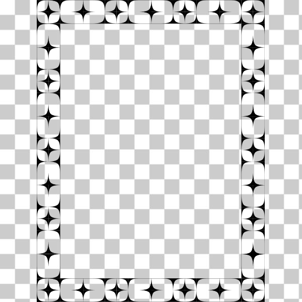 Free: SVG Starry frame - nohat.cc