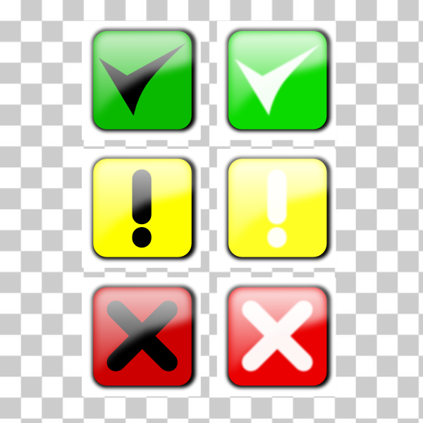 Free: SVG Status icons - nohat.cc