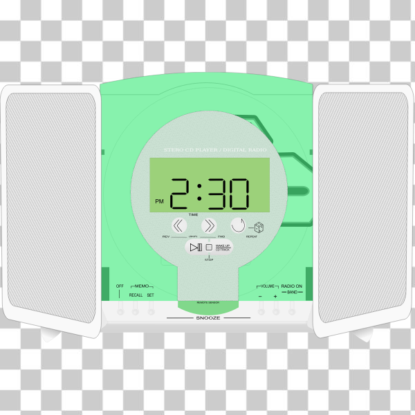 Free: SVG Stereo CD player vector graphics - nohat.cc