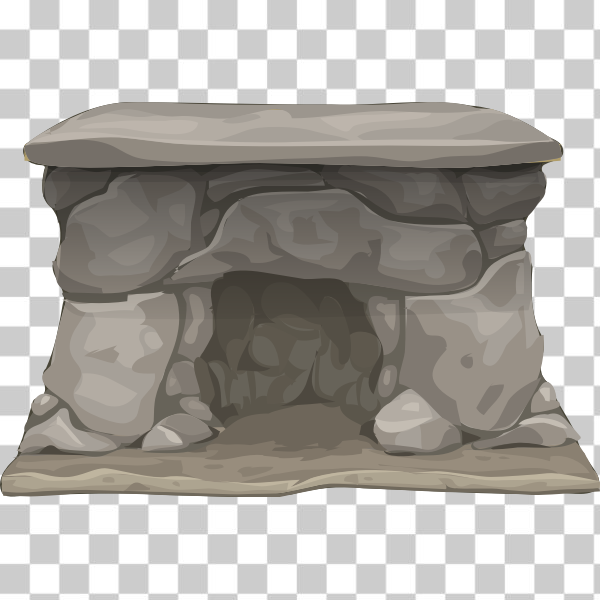 Free: SVG Stone fireplace - nohat.cc
