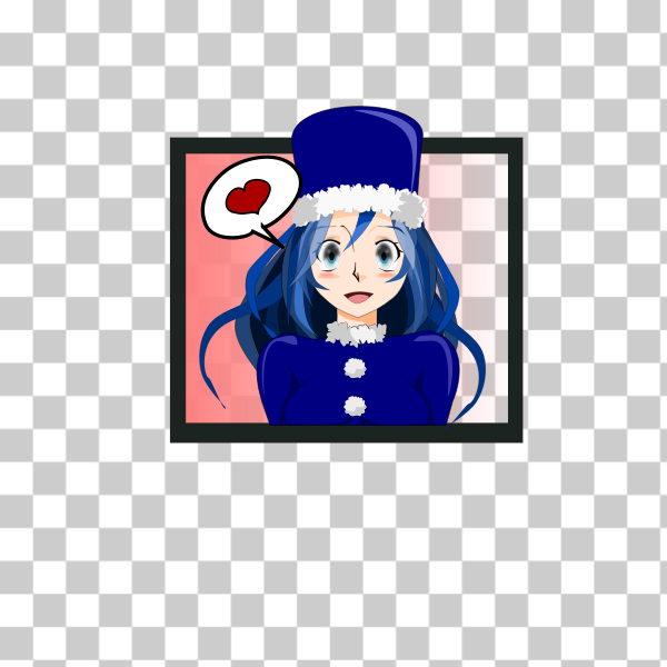 Free: SVG Storybook female character - nohat.cc