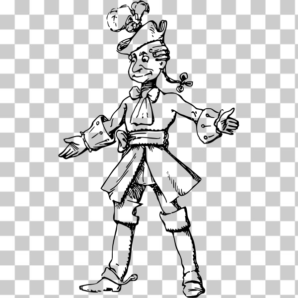 Free: SVG Storybook man - nohat.cc