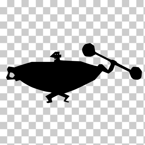 Free: SVG Strongman silhouette - nohat.cc