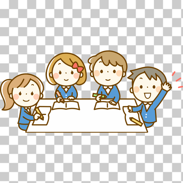 Free: SVG Students working - nohat.cc