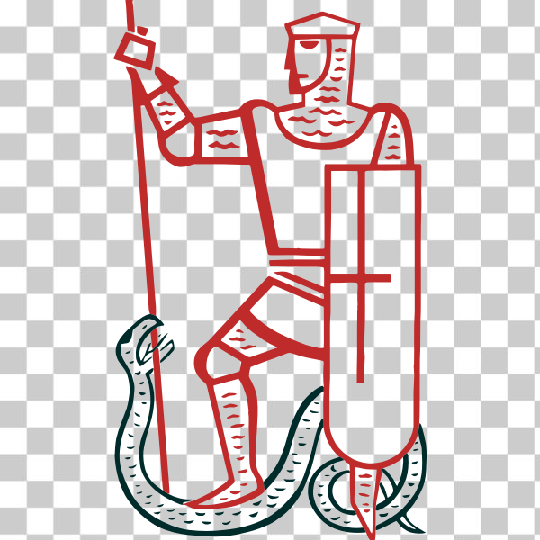 Free: SVG Stylised knight symbol - nohat.cc