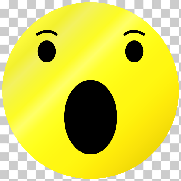 Free: SVG Surprised Emoji - nohat.cc