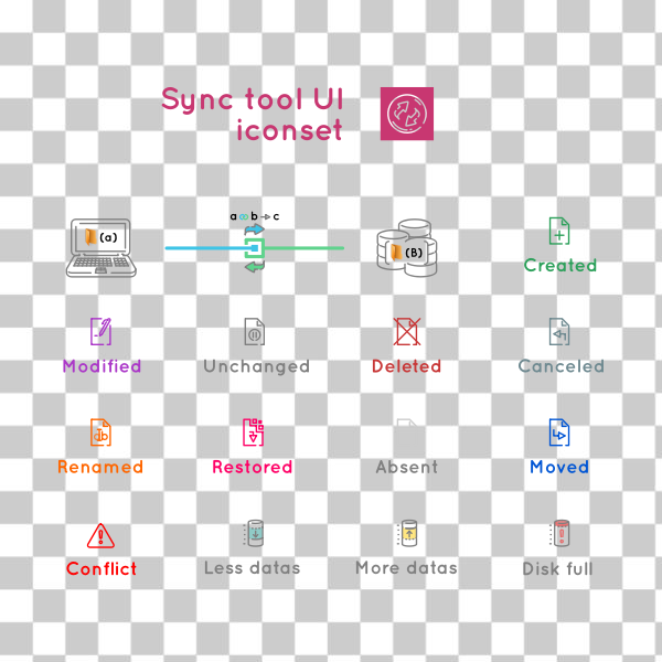 Free: SVG Sync icons - nohat.cc