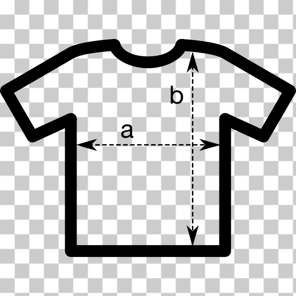 Free: SVG T-shirt size measurements - nohat.cc
