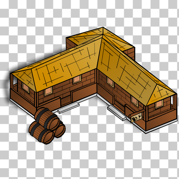 Free: SVG Tavern map vector symbol - nohat.cc