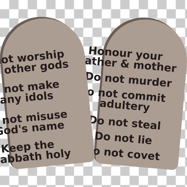 Free: SVG Ten Commandments - nohat.cc