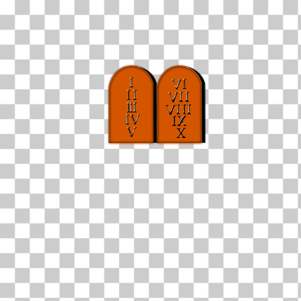 Free: SVG Ten Commandments vector clip art - nohat.cc