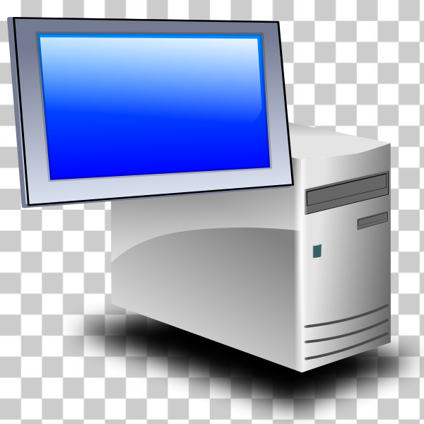 Free: SVG Terminal server icon vector image - nohat.cc