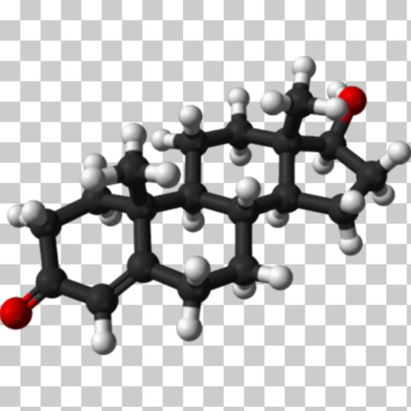 Free: SVG Testosterone molecule 3d - nohat.cc