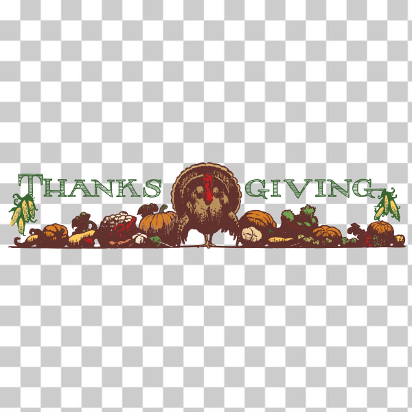 Free: SVG thanksgiving header color - nohat.cc