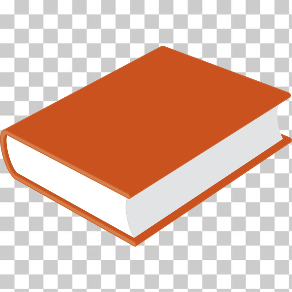 Free: SVG Thick red book vector illustration - nohat.cc
