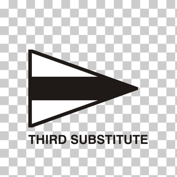 Free: SVG Third substitute nautical flag - nohat.cc