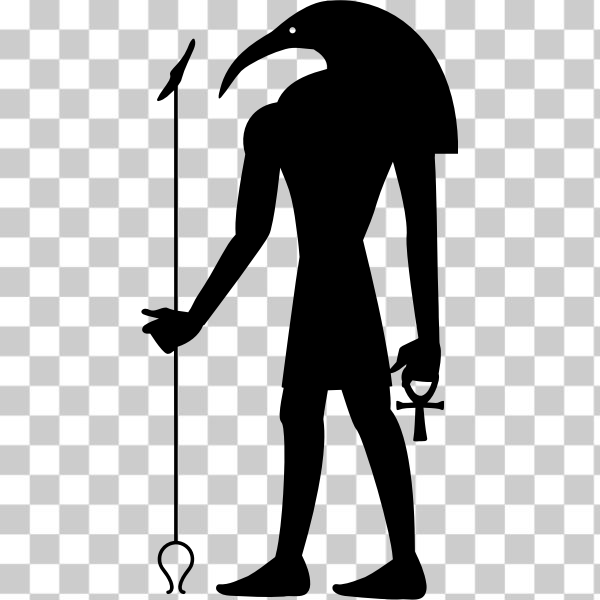 Free: SVG Thoth silhouette - nohat.cc
