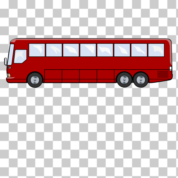 Free: SVG Tour bus vector drawing - nohat.cc
