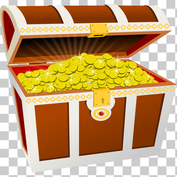 Free: SVG Treasure chest vector graphics - nohat.cc