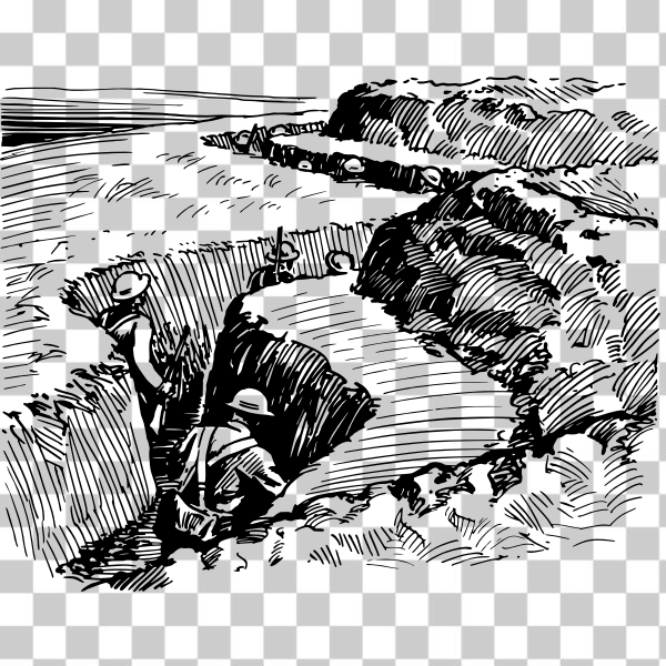 Free: SVG Trench warfare - nohat.cc