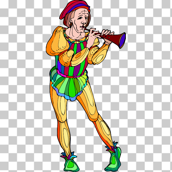 Free: SVG Trumpet player - nohat.cc