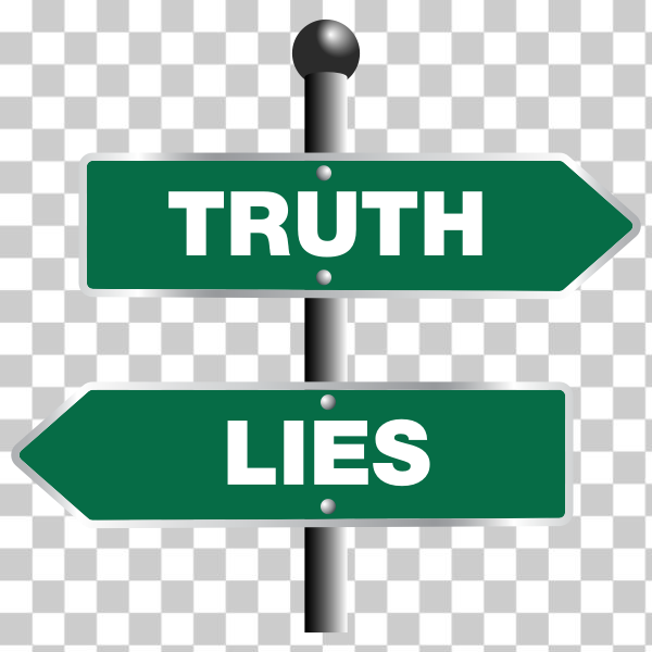 Free: SVG Truth and lies vector image - nohat.cc