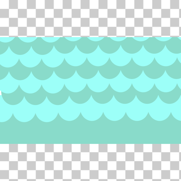 Free: SVG Turquoise pattern of waves vector graphics - nohat.cc
