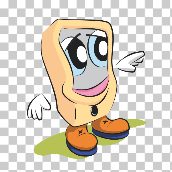 Free: SVG TV screen with human face vector image - nohat.cc