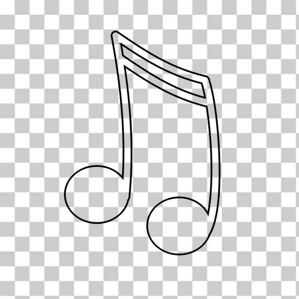 Free: SVG Two sixteenth notes vector - nohat.cc