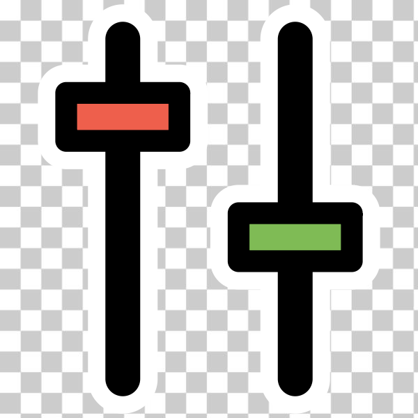 Free: SVG Two volume and equalizer buttons - nohat.cc