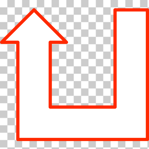 Free: SVG U-shaped arrow - nohat.cc